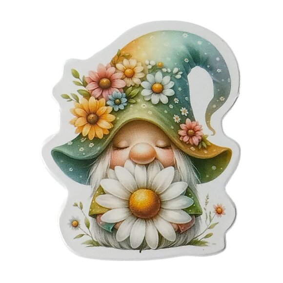 Other | 1 For 10 Cute Little Girl Gnome Sticker | Poshmark